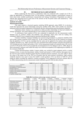 The Relationship between Performance Measurement Systems and Corporate ...
