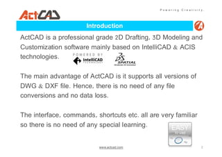 ActCAD_2017_Presentation | PDF