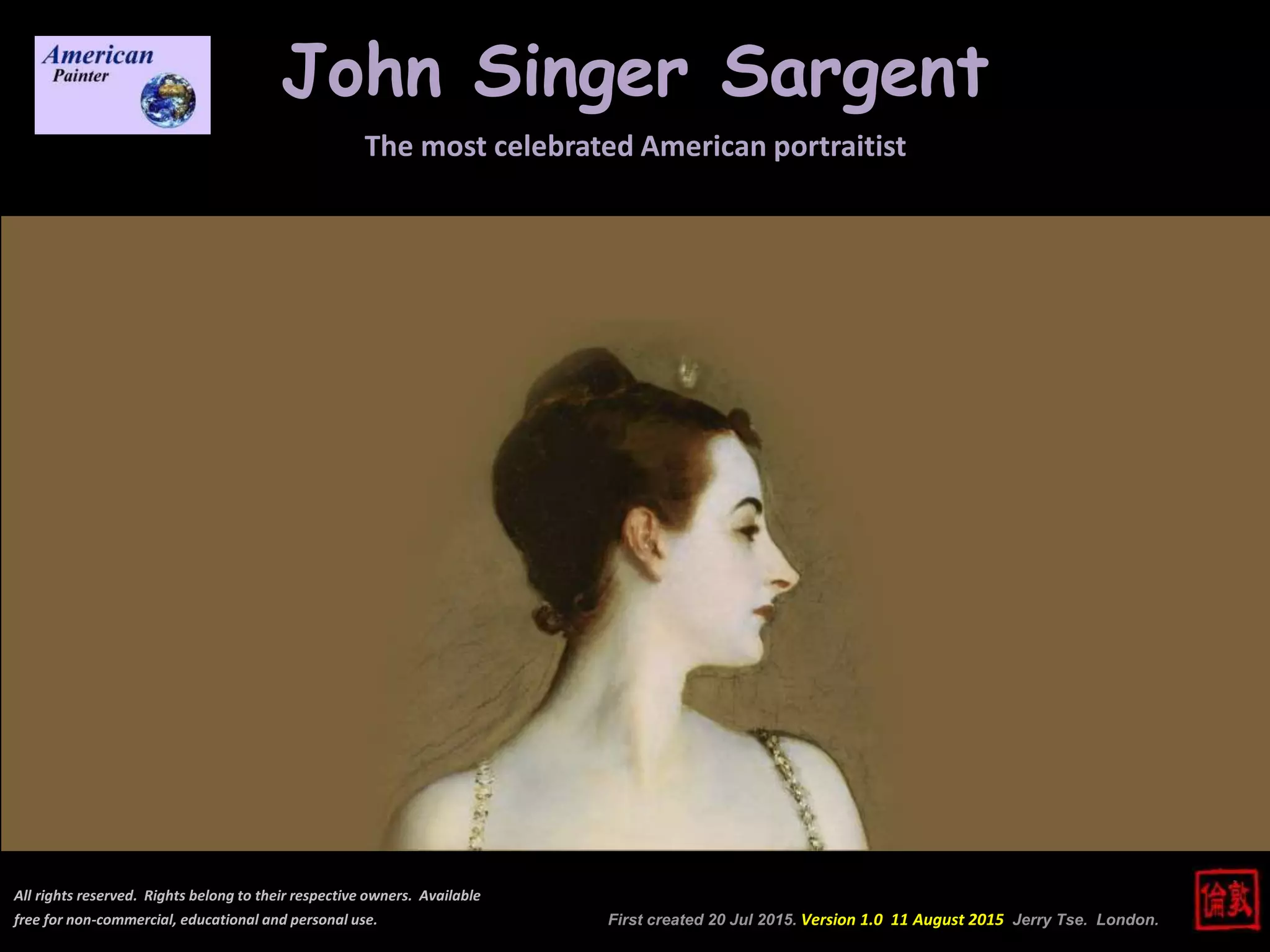 John Singer Sargent | PPSX