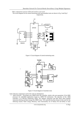 Smartdust Network for Tactical Border Surveillance Using Multiple Signatures | PDF