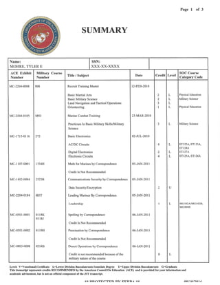 JST Transcript | PDF