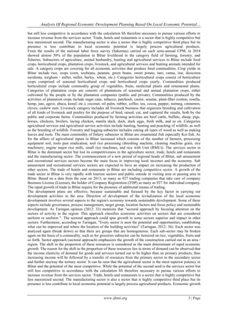 Analysis of Regional Economic Development Planning Based On Local ...