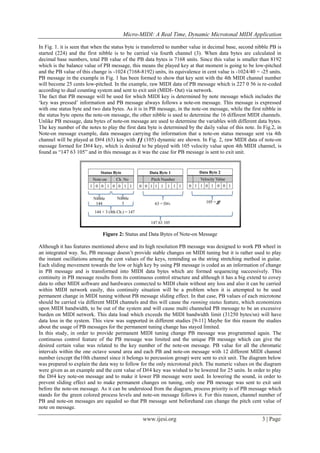 Micro-MIDI: A Real Time, Dynamic Microtonal MIDI Application | PDF