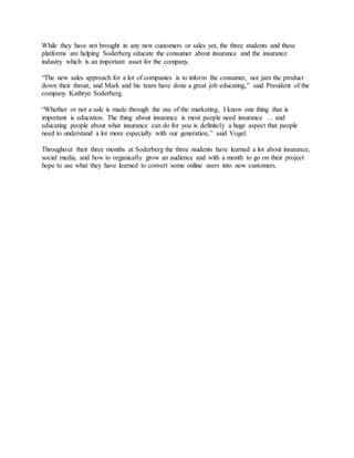 MBA Students get Social | PDF