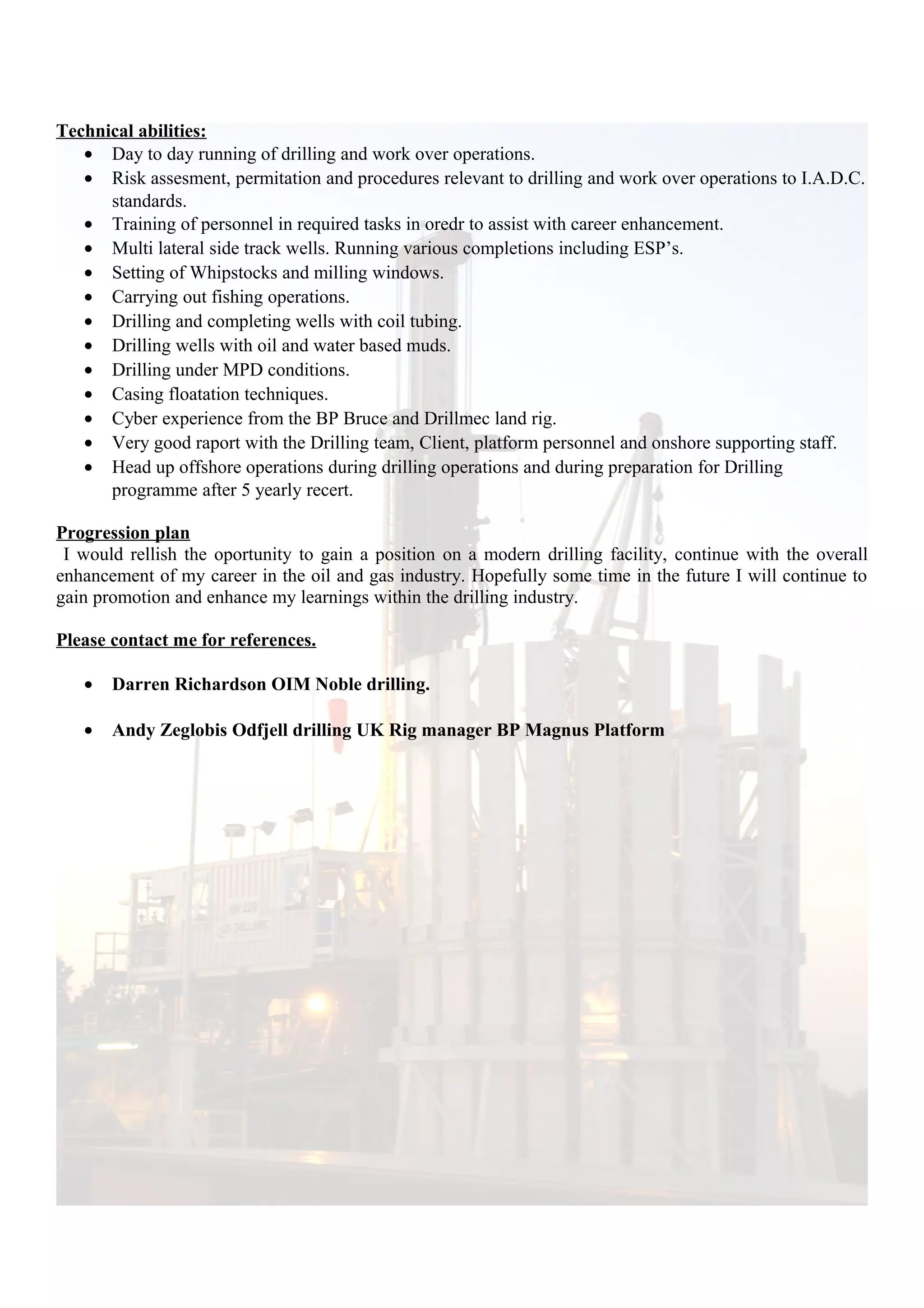 Paul Britton CV | DOC