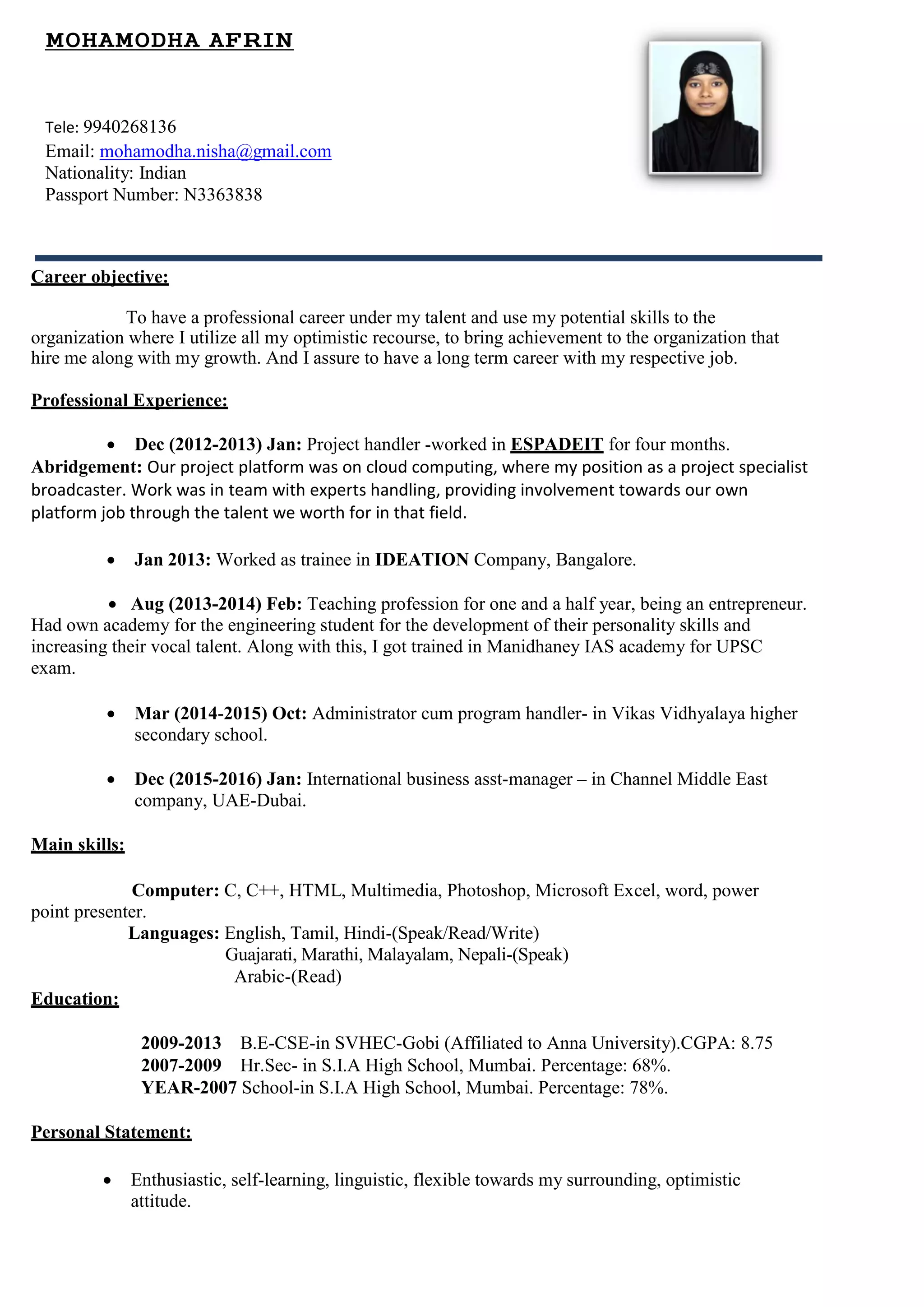 resume | PDF