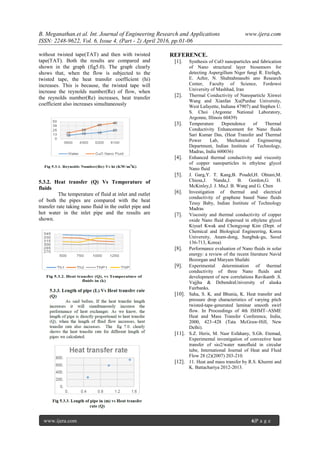 Increasing Thermal Conductivity of a Heat Exchanger Using Copper Oxide ...