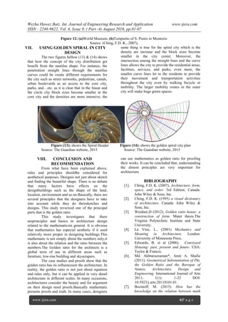 How toExplore Golden Ratio in Architecture and Designing City | PDF