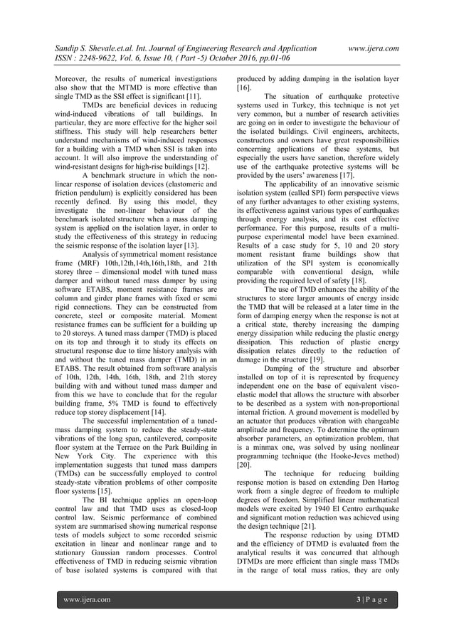 Seismic Behaviour of Multi-Storied Building by Using Tuned Mass Damper and Base Isolation: A ...