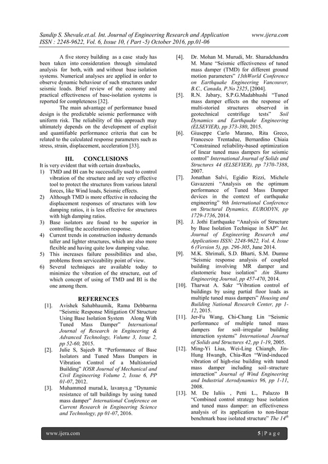 Seismic Behaviour of Multi-Storied Building by Using Tuned Mass Damper and Base Isolation: A ...