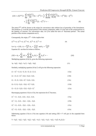Prediction of Compressive Strength of PFA- Cement Concrete | PDF
