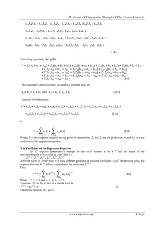 Prediction of Compressive Strength of PFA- Cement Concrete | PDF