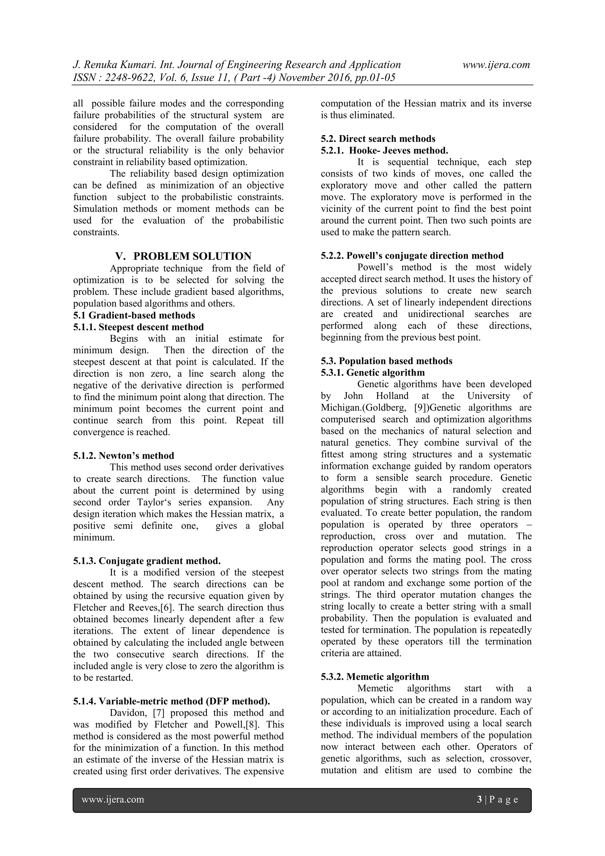 Optimization Techniques – A Review | PDF