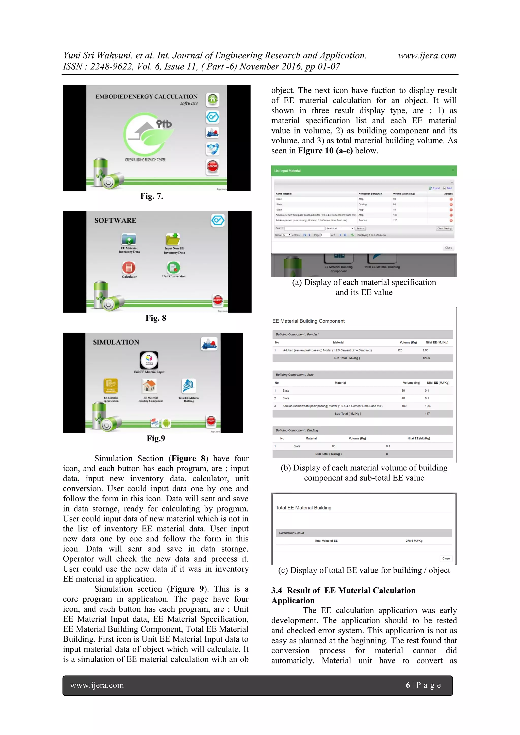Application Design of Embodied Energy Calculation for Building Materials in Indonesia | PDF