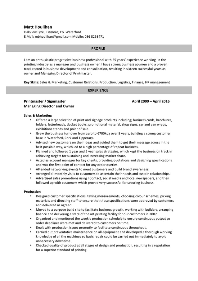 CV 2 pages | PDF