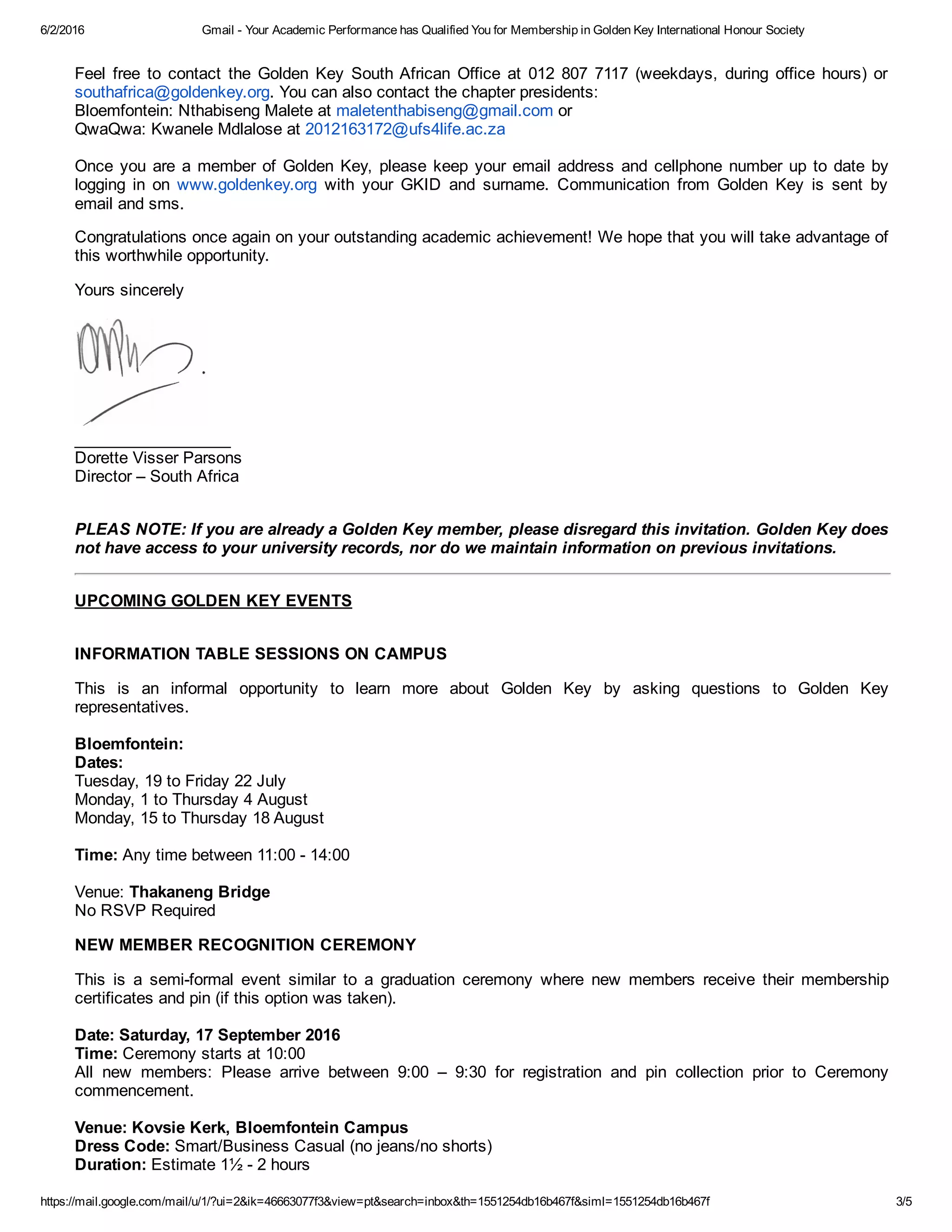 Gmail - Your Academic Performance has Qualified You for Membership in ...