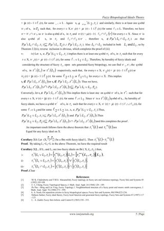 Fuzzy Bitopological Ideals Spaces | PDF