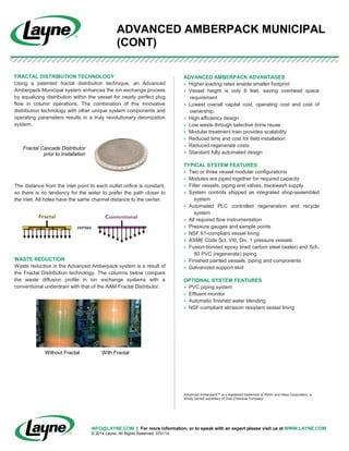 WaterTreatmentTechnologies_AdvancedAmberpackMunicipal-v-2 | PDF