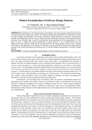 Modest Formalization of Software Design Patterns | PDF | Programming Languages | Computing