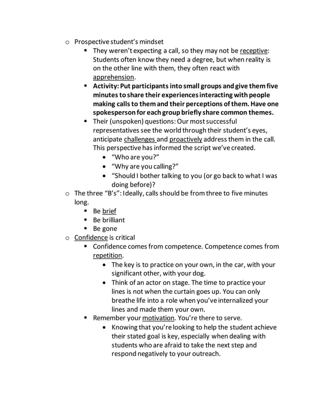 Sample Training Outline | DOCX