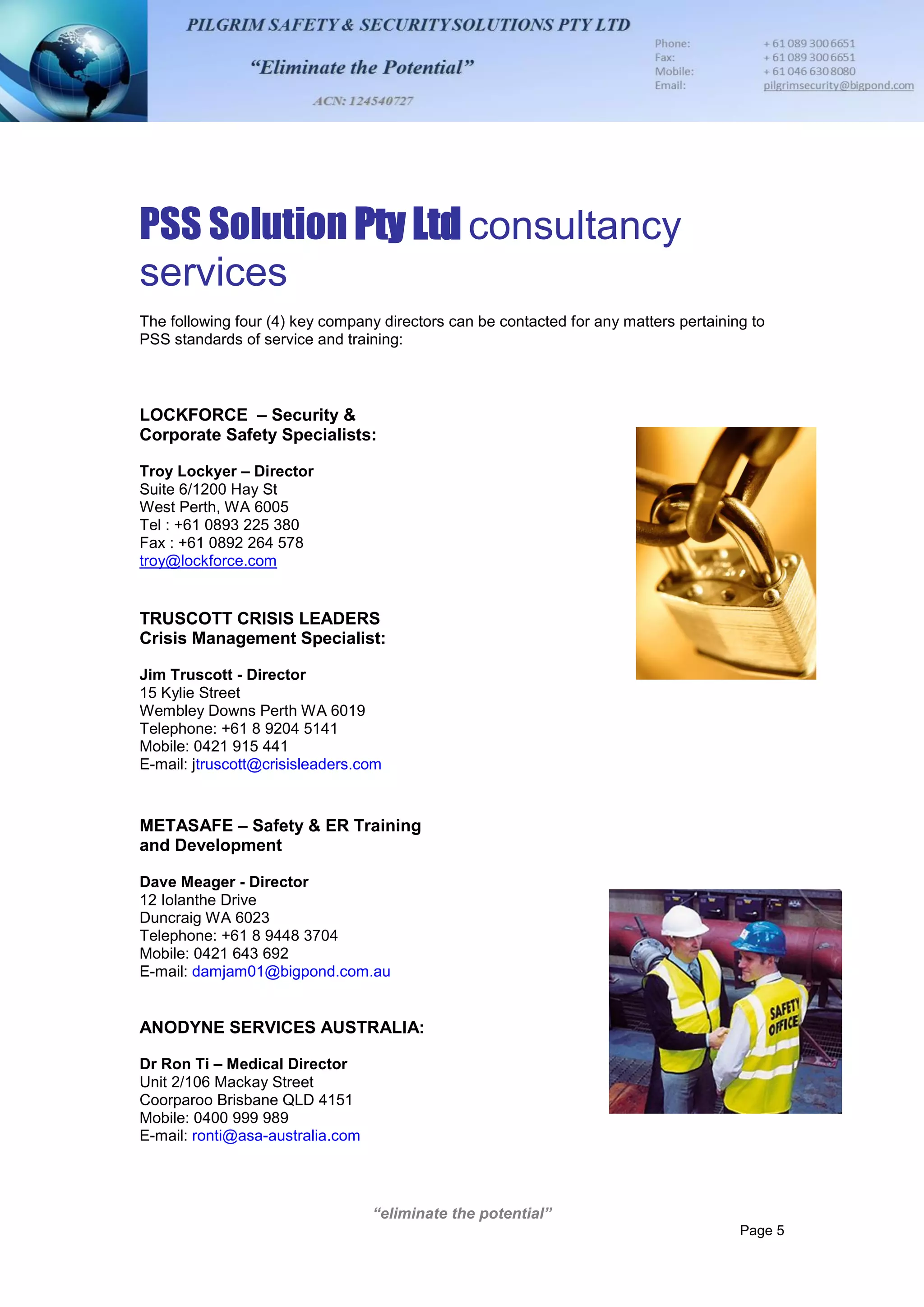 PSS Solutions Capability Statement | PDF