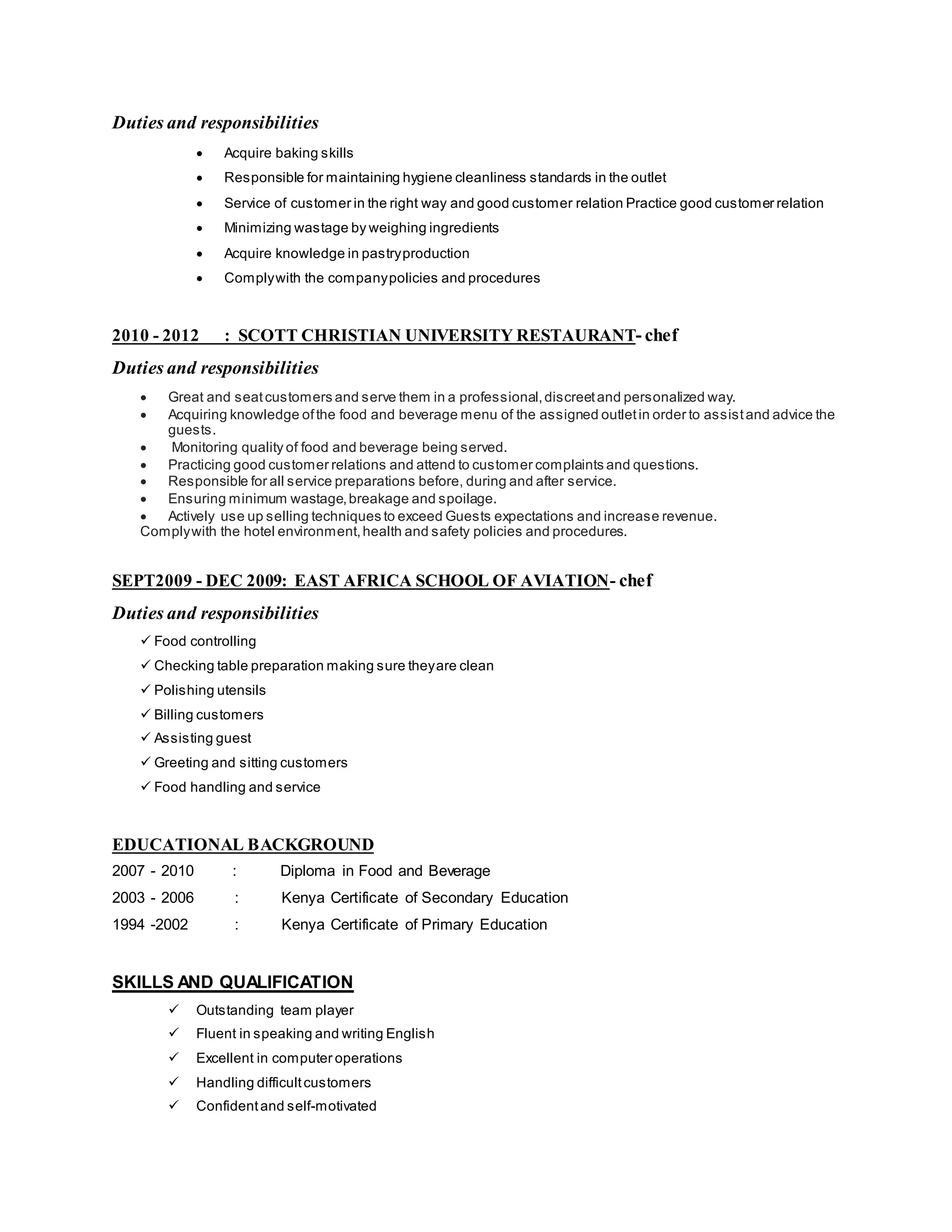 CURRICULUM VITAE MESHACK MUUO MUTINDA (1) | PDF