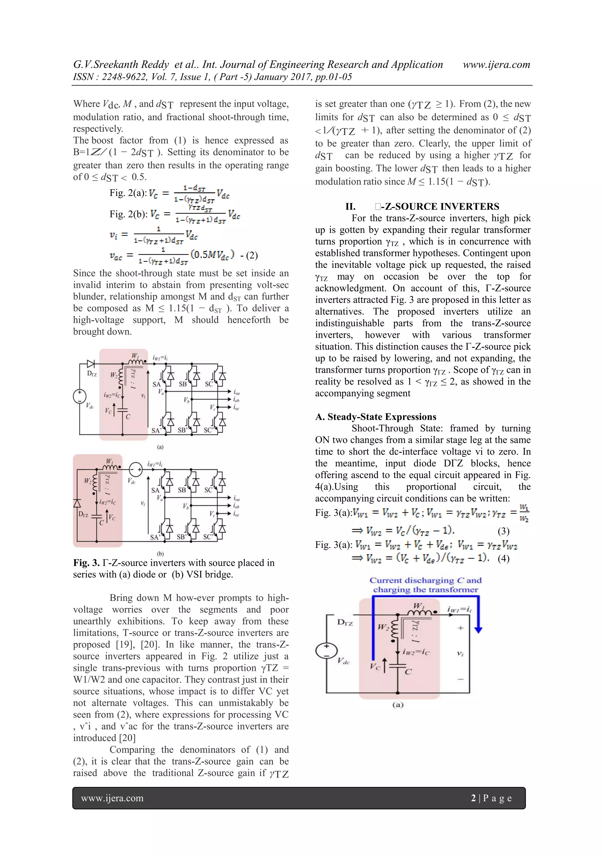 Simulation and Implementation of Γ-Z Source Inverter | PDF | Technology & Computing