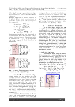 Simulation and Implementation of Γ-Z Source Inverter | PDF | Technology & Computing