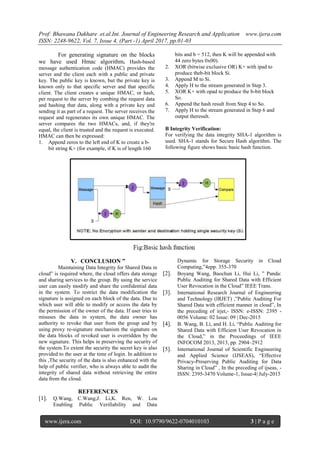 Maintaining Data Integrity for Shared Data in Cloud | PDF