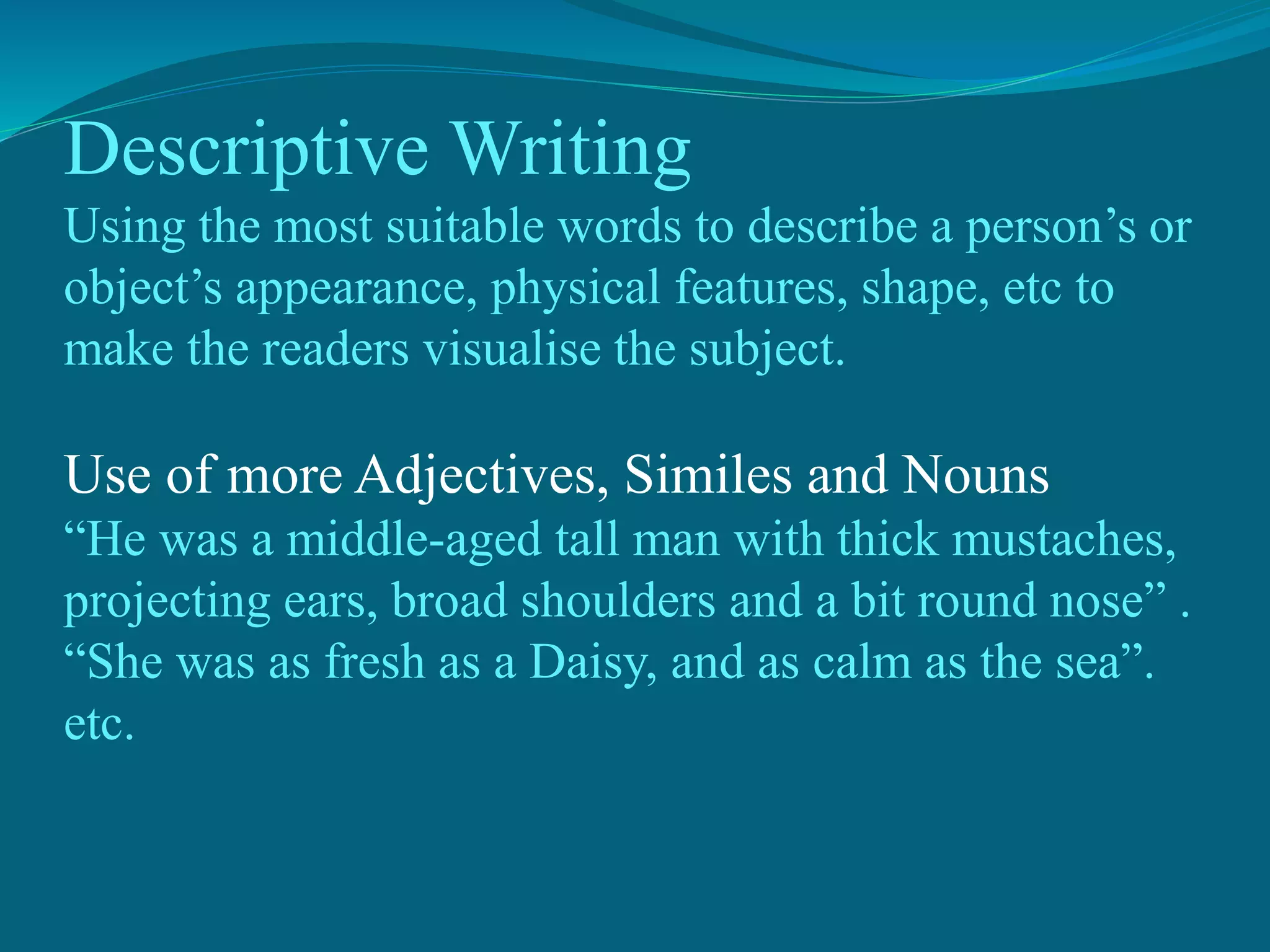 Developing Writing Skills | PPTX