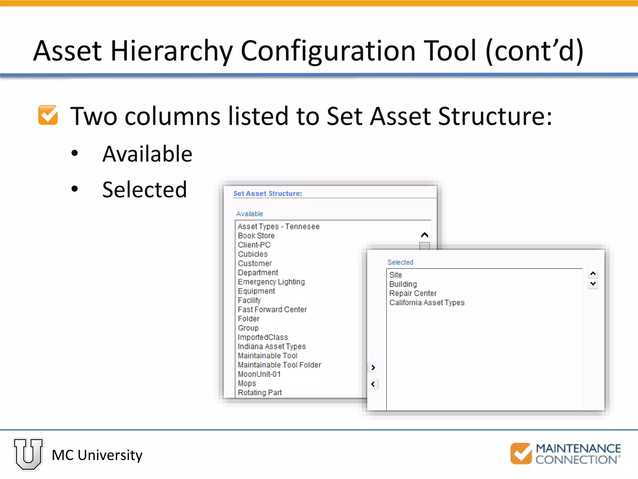 A07 | Best Practices for Asset Reporting (MCUI) | PPT