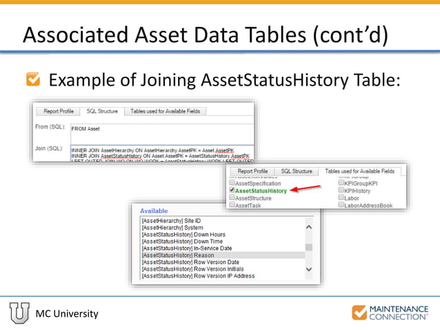 A07 | Best Practices for Asset Reporting (MCUI) | PPT