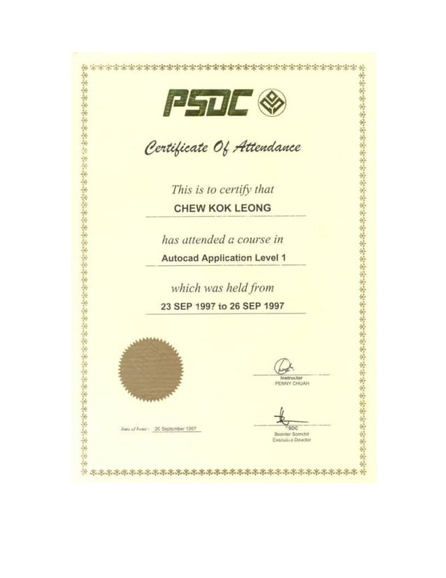 AutoCADD Certifications | PDF