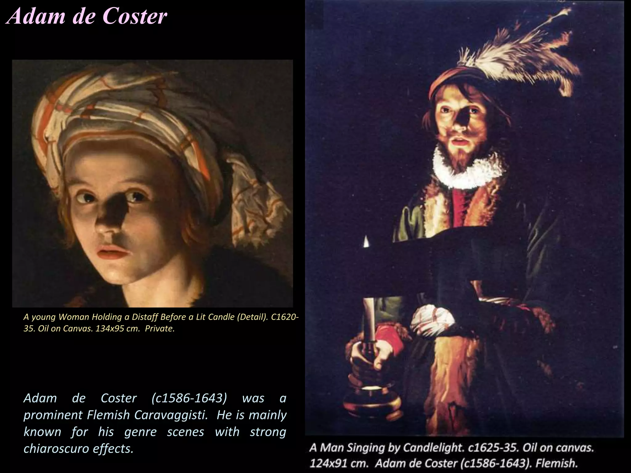 Caravaggio Followers 1.0 | PPSX