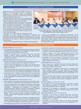 CPD Newsletter, Apr-Jun-2016 | PDF