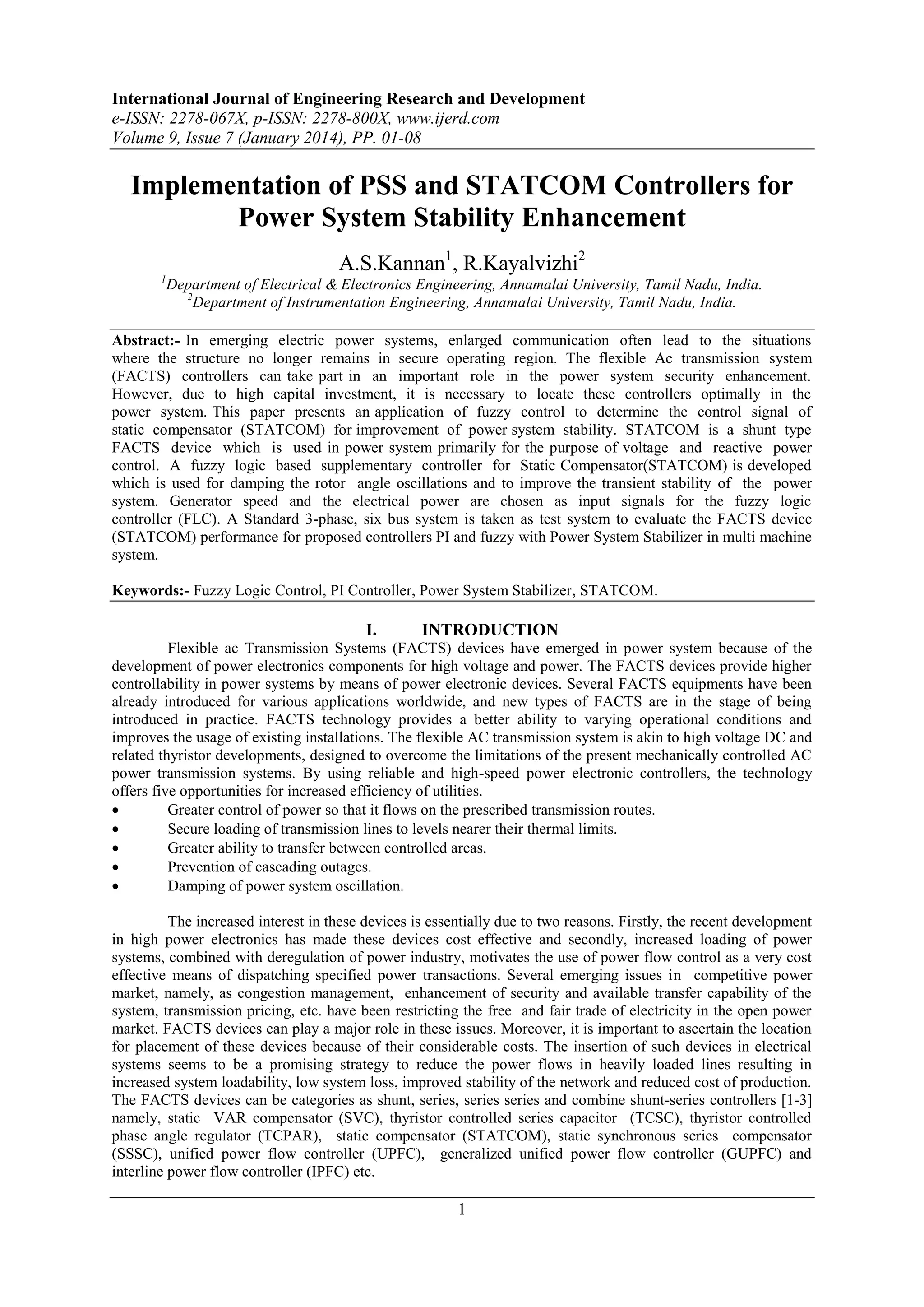 International Journal of Engineering Research and Development | PDF | Radio Control | Hobbies ...