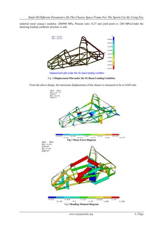 Study of Different Parameters on the Chassis Space Frame For the Sports ...
