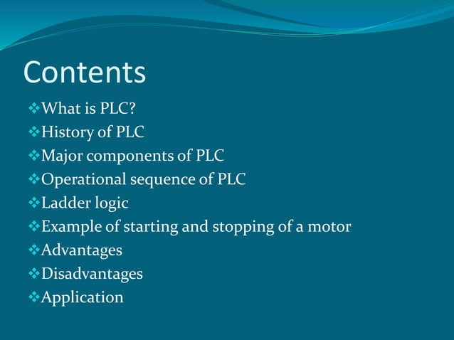 PLC training | PPTX