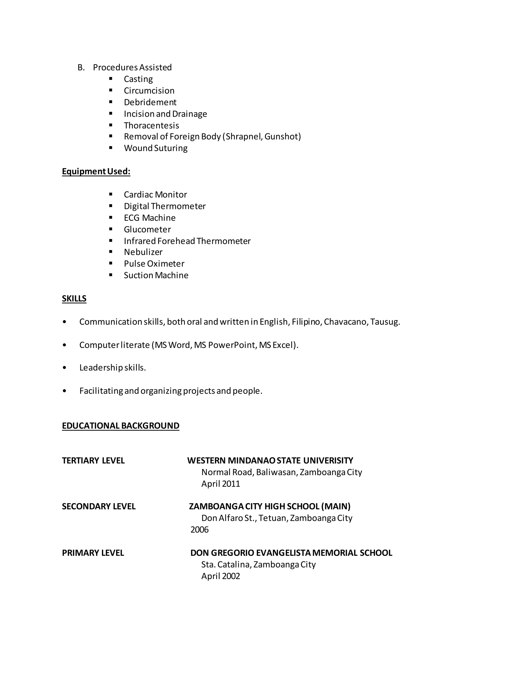 updated CV 2016 | DOCX