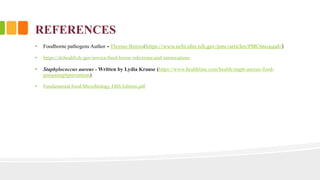A0999320005 food infection vs food intoxication | PPTX