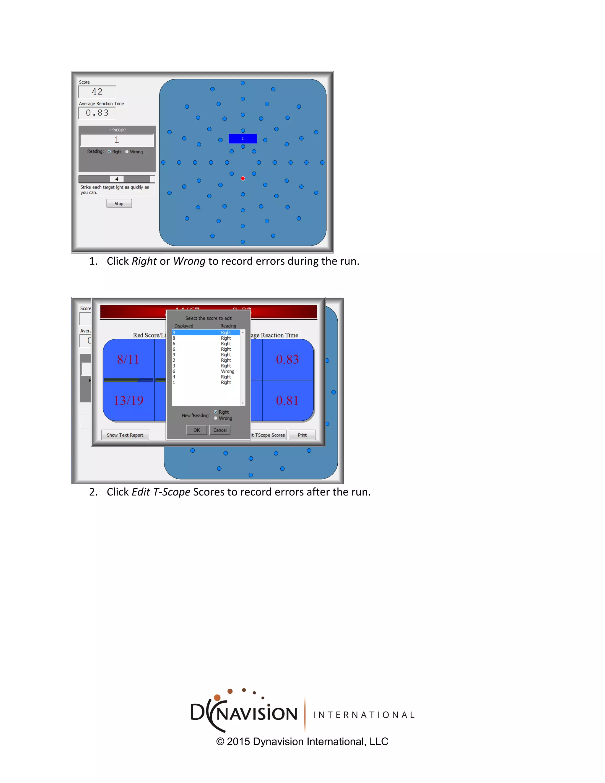 Dynavision D2 Neuro-Cognitive Evaluation for Concussion Management | PDF