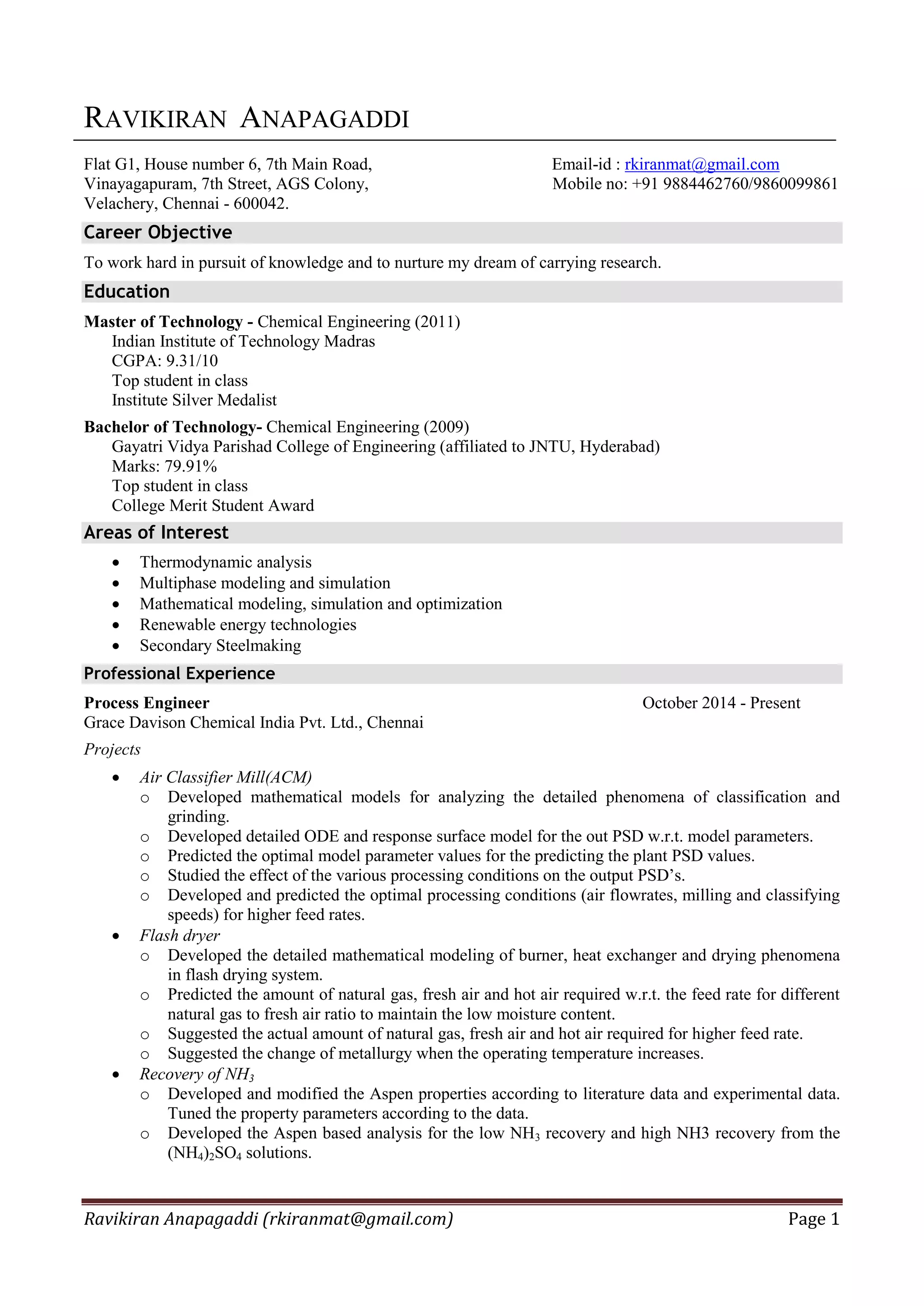 Ravikiran Anapagaddi | PDF