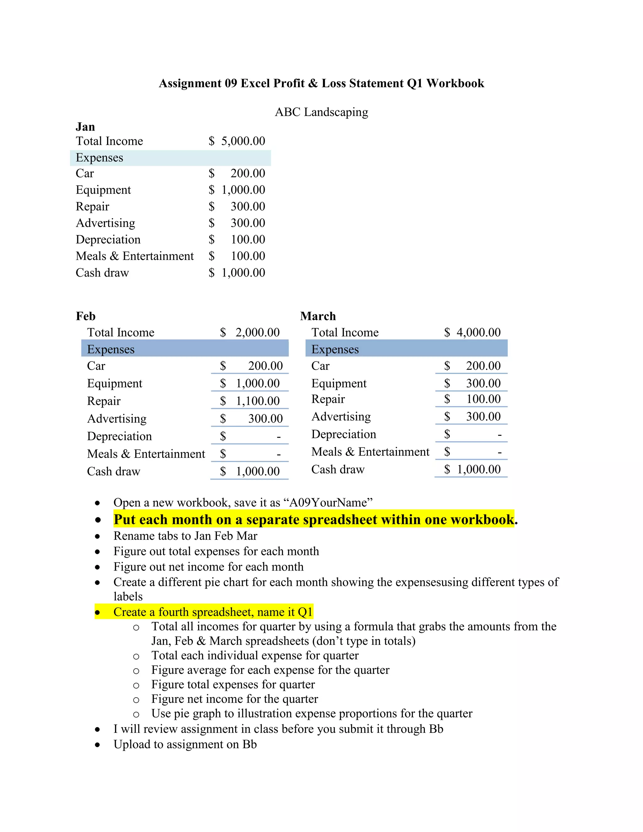A09 ABC landscaping | DOCX