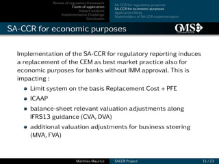 saccr - 20150710 - final | PDF