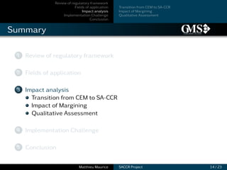 saccr - 20150710 - final | PDF