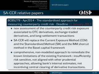 saccr - 20150710 - final | PDF