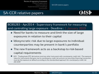 saccr - 20150710 - final | PDF