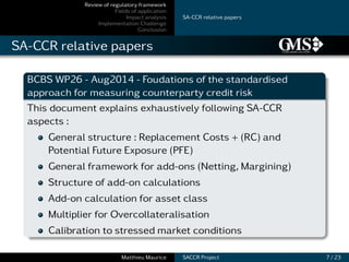 saccr - 20150710 - final | PDF