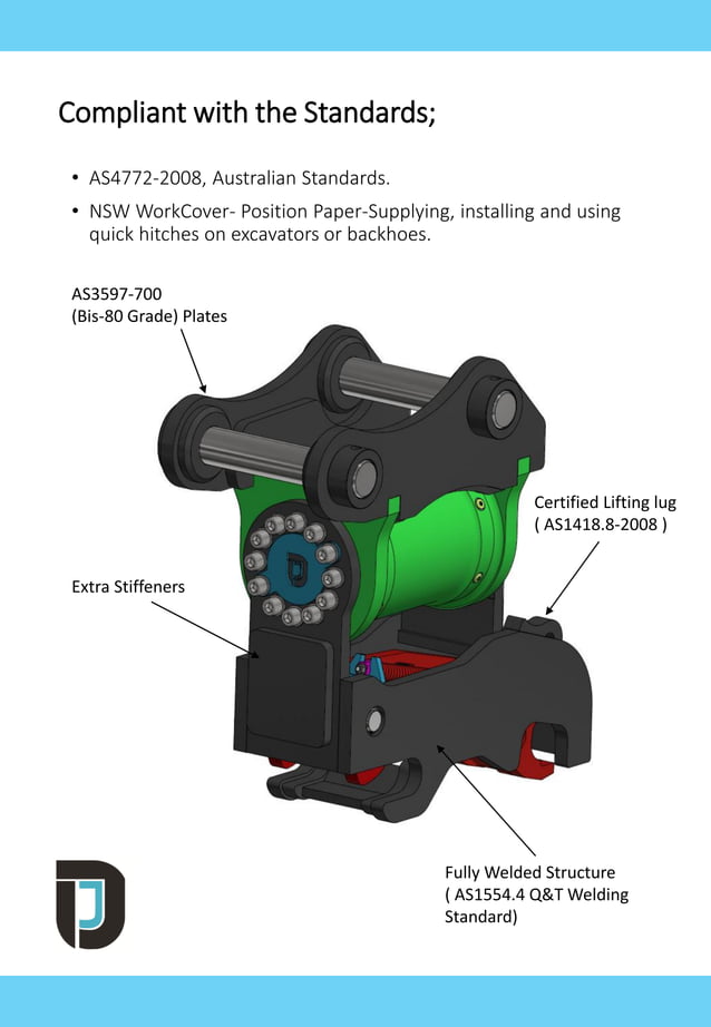 D&J TILT AUTO LOCK QUICK HITCH | PDF
