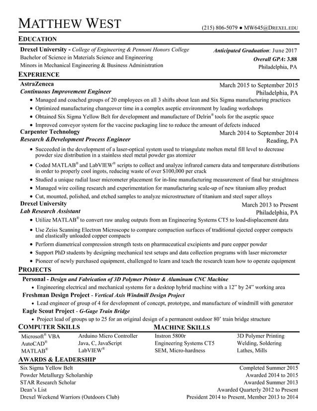 MattWestResume | PDF